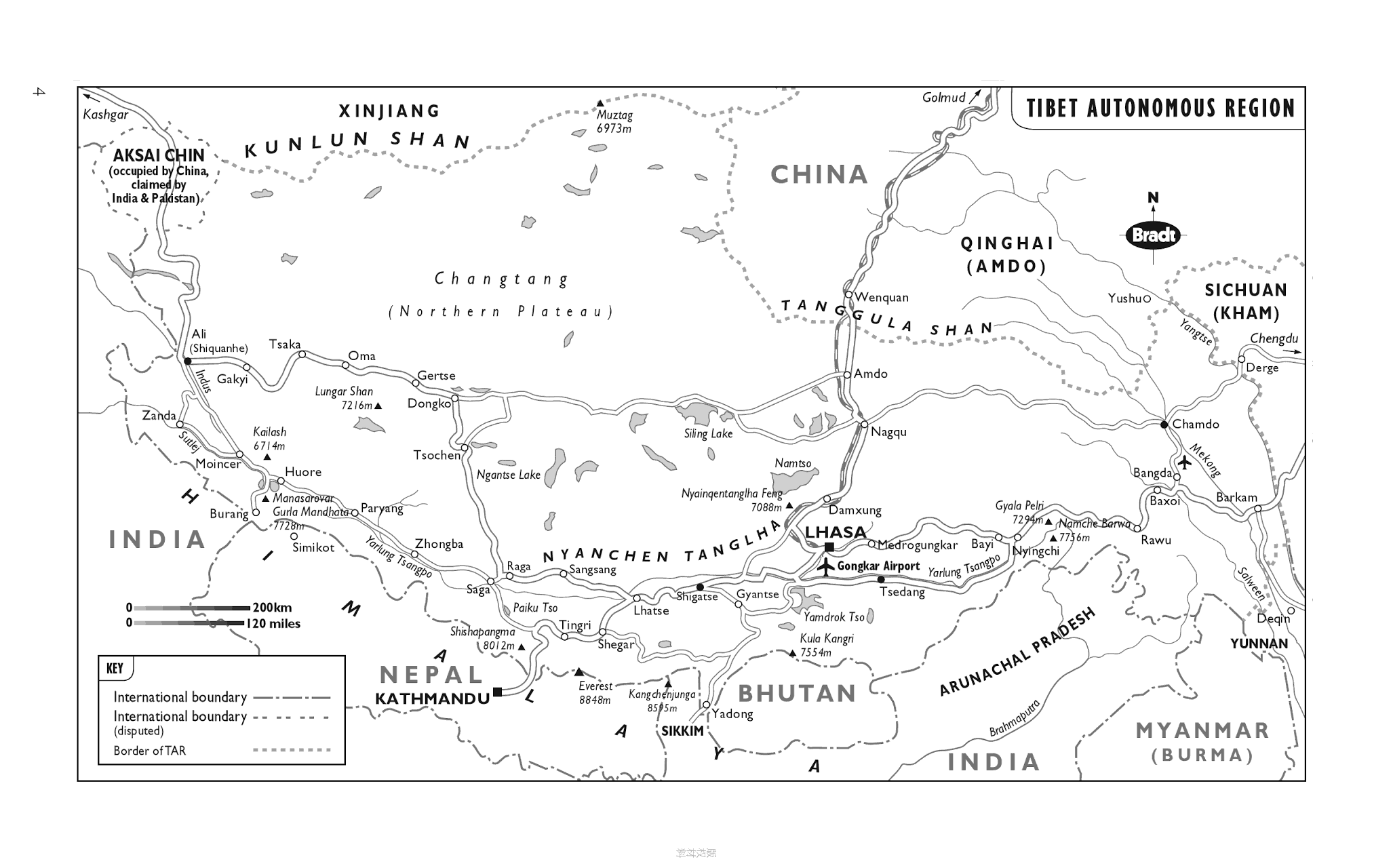 Geography of Tibet - Tibet tour